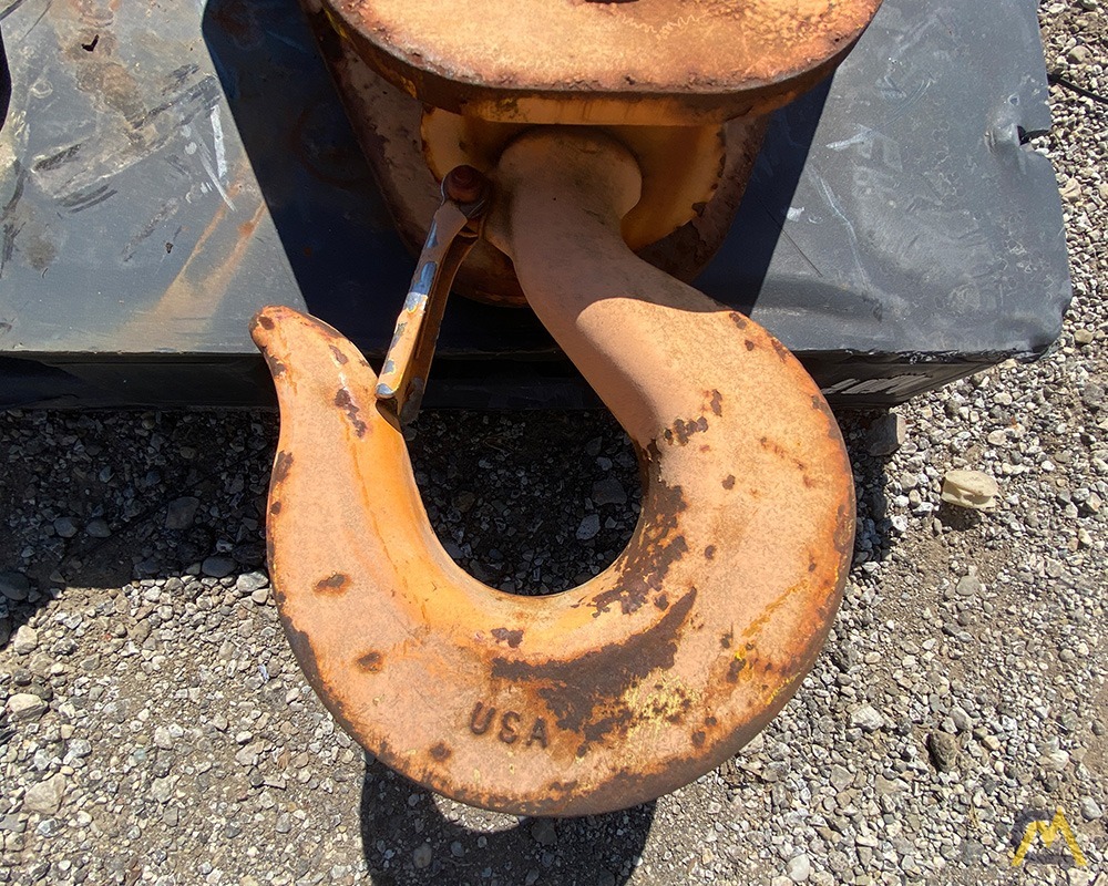McKissick 10-Ton Single-Sheave Hook Block For Sale Blocks Parts ...
