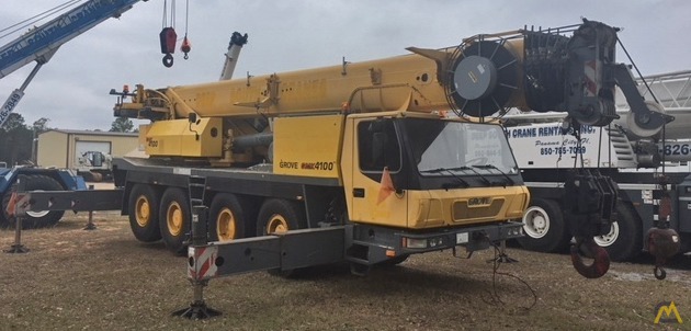 100t Grove GMK4100B All Terrain Crane For Sale Hoists & Material ...