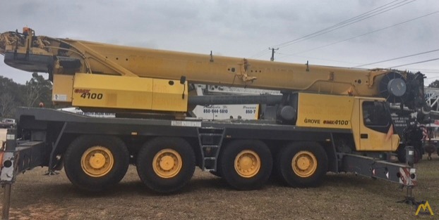 100t Grove GMK4100B All Terrain Crane For Sale Hoists & Material ...