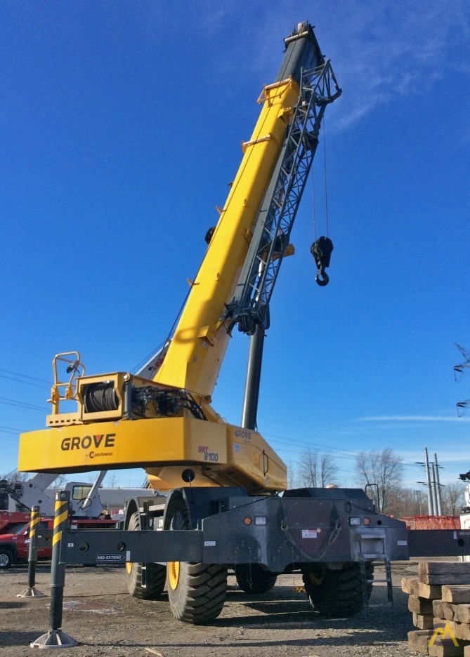 Grove GRT8100 100-Ton Rough Terrain Crane For Sale Hoists & Material Handlers 5327 CraneMarket