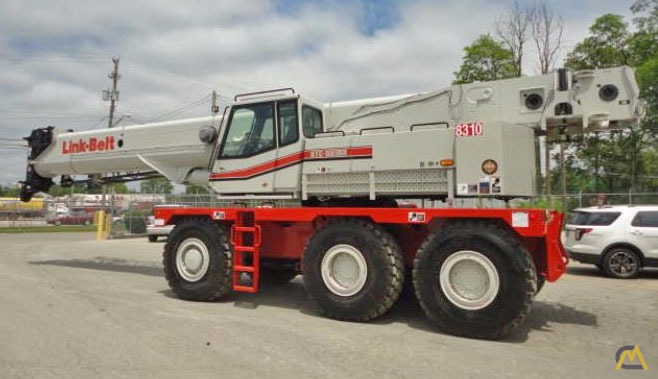 100t Link-Belt RTC-80100 Series II Rough Terrain Crane For Sale Hoists ...