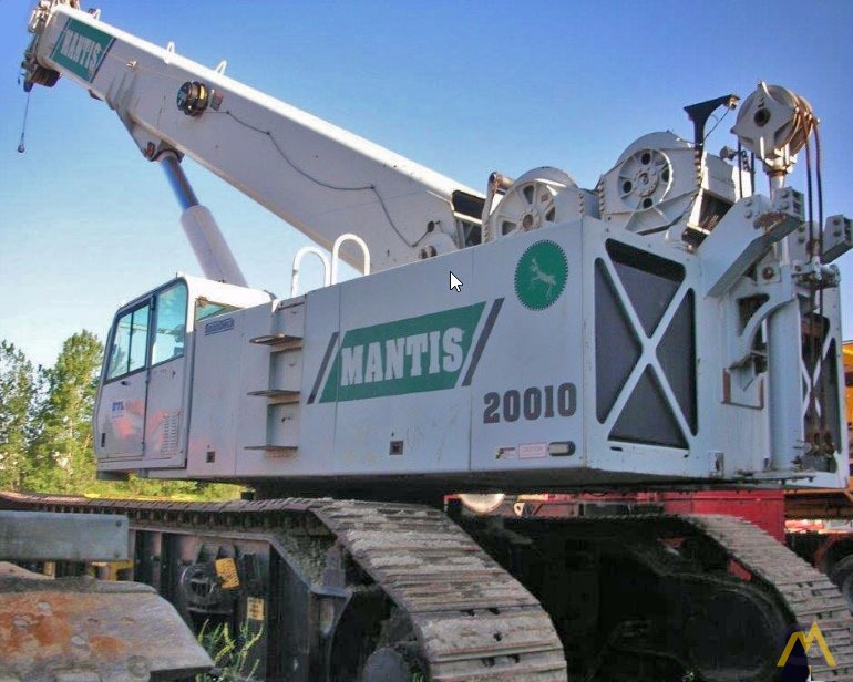 Mantis 20010 100-ton Telescopic Boom Crawler Crane For Sale or Rent ...