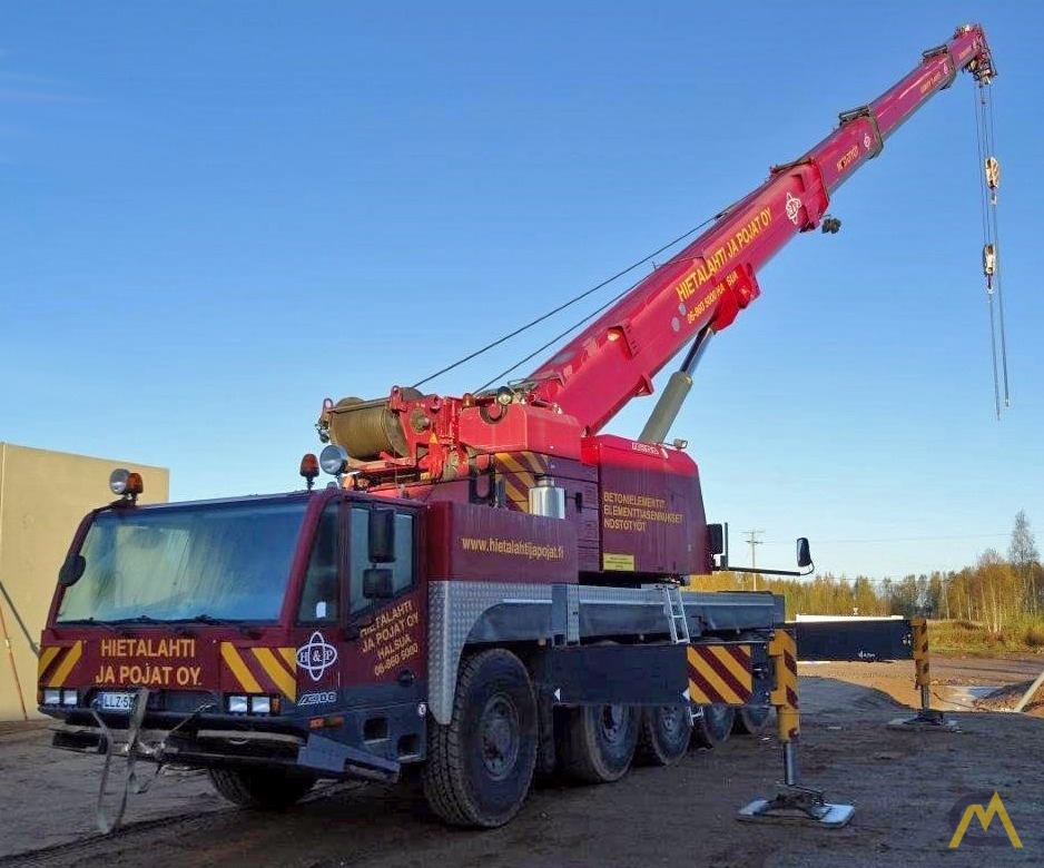 100t Terex AC 100 All Terrain Crane For Sale Hoists & Material Handlers ...