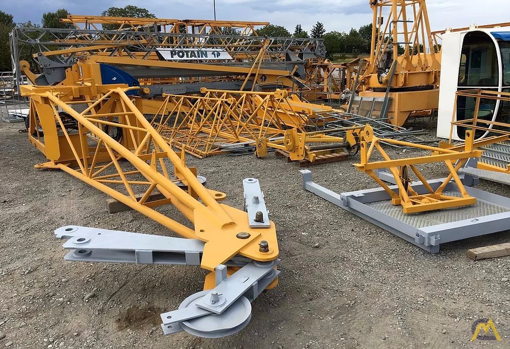 10t Potain TOPKIT MD 185 B H10 Hammerhead Tower Crane For Sale Hoists ...