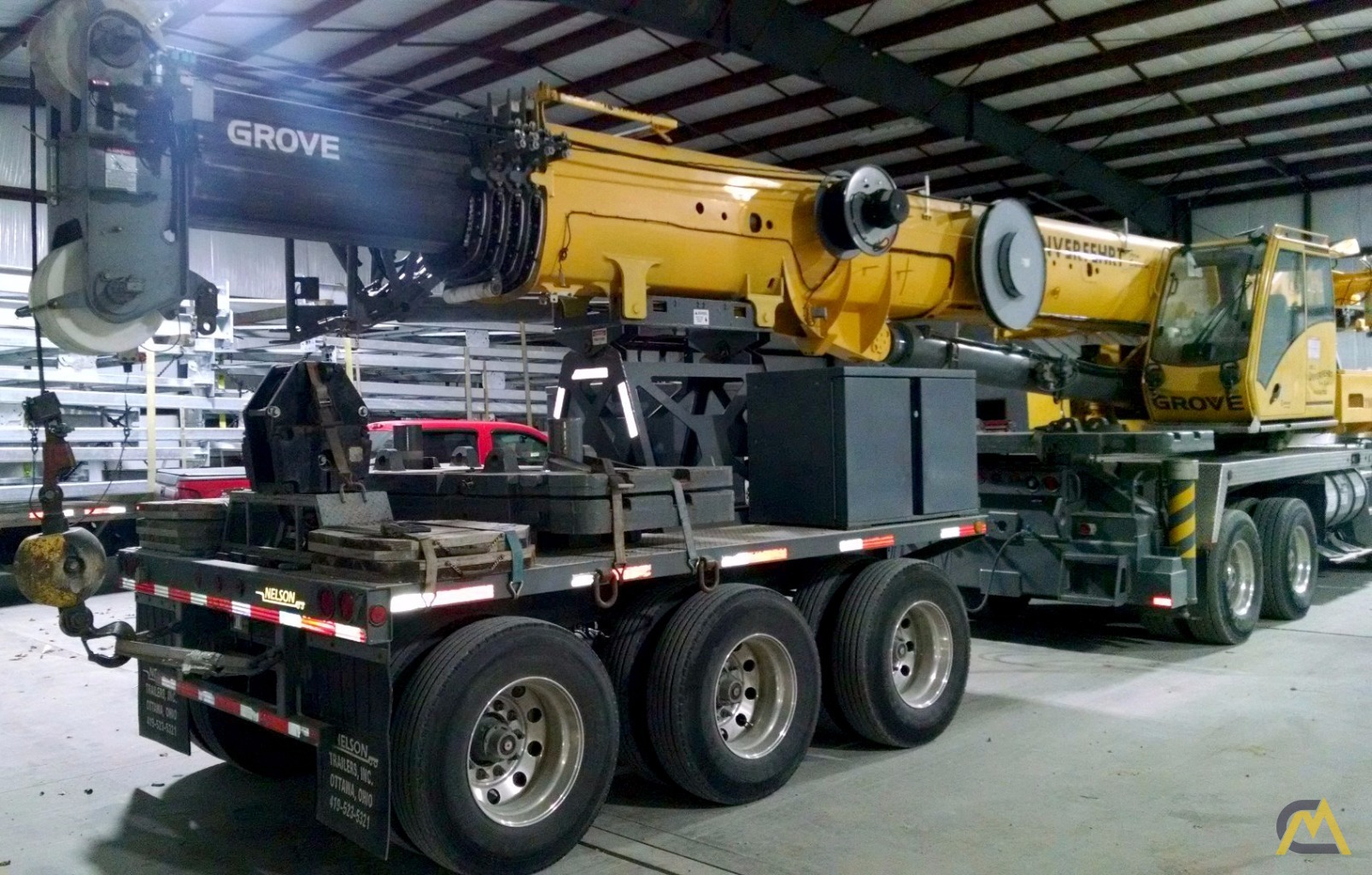 110t Grove TMS9000E Telescopic Truck Crane For Sale Hoists & Material ...