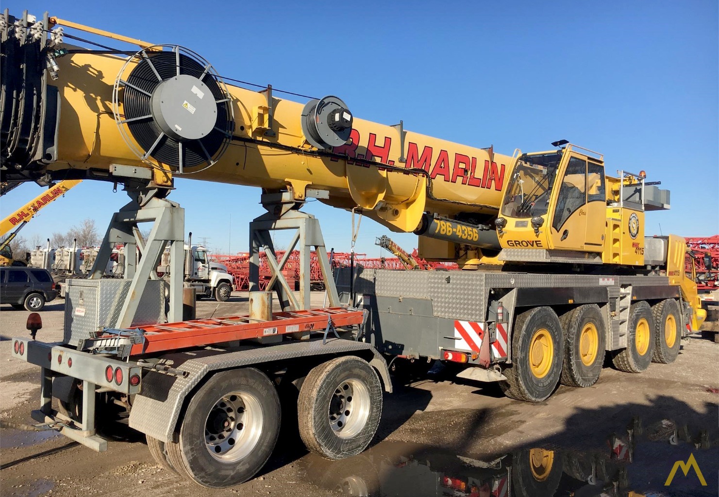 Grove GMK4115 115-Ton All Terrain Crane For Sale & Material Handlers ...