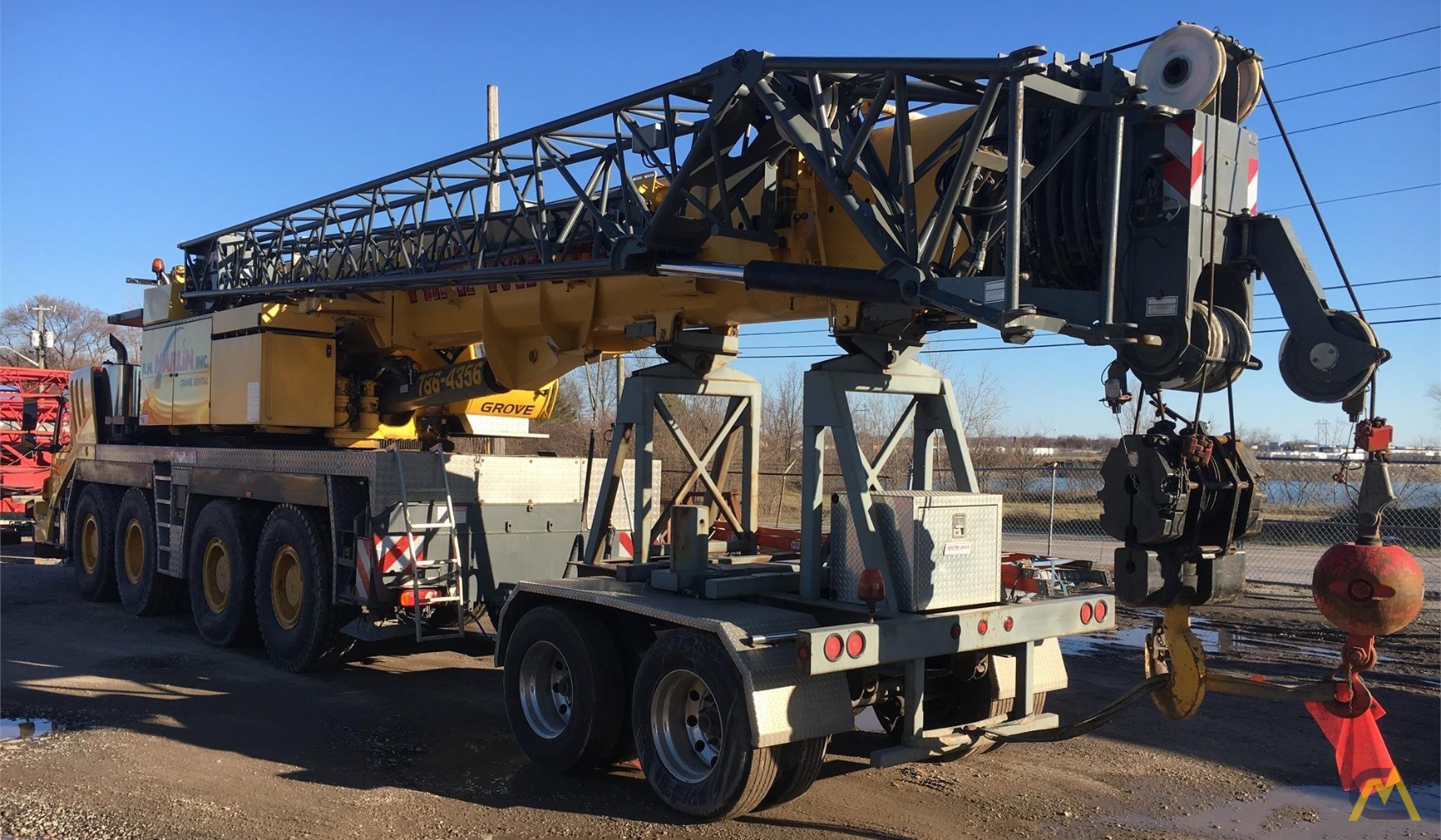 Grove GMK4115 115-Ton All Terrain Crane For Sale & Material Handlers ...