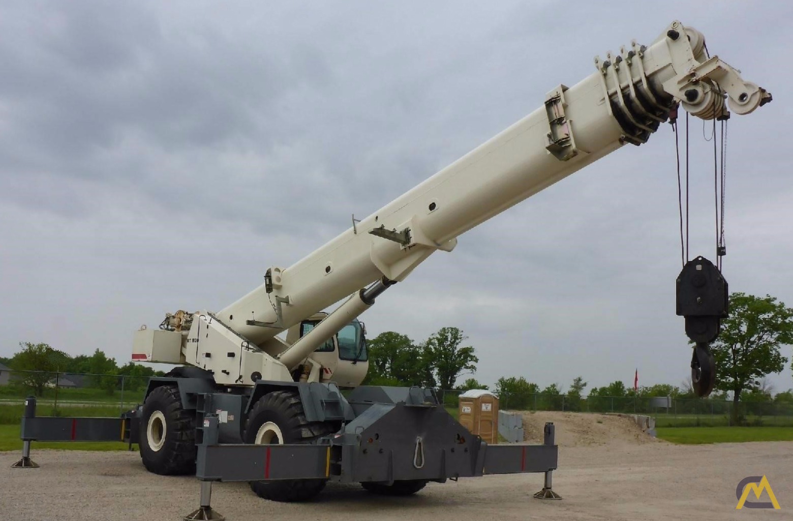 120t Terex RT1120 Rough Terrain Crane For Sale Hoists & Material ...