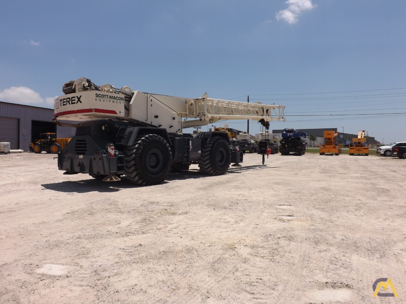 Terex RT 130 130-Ton Rough Terrain Crane For Sale or Rent Hoists ...
