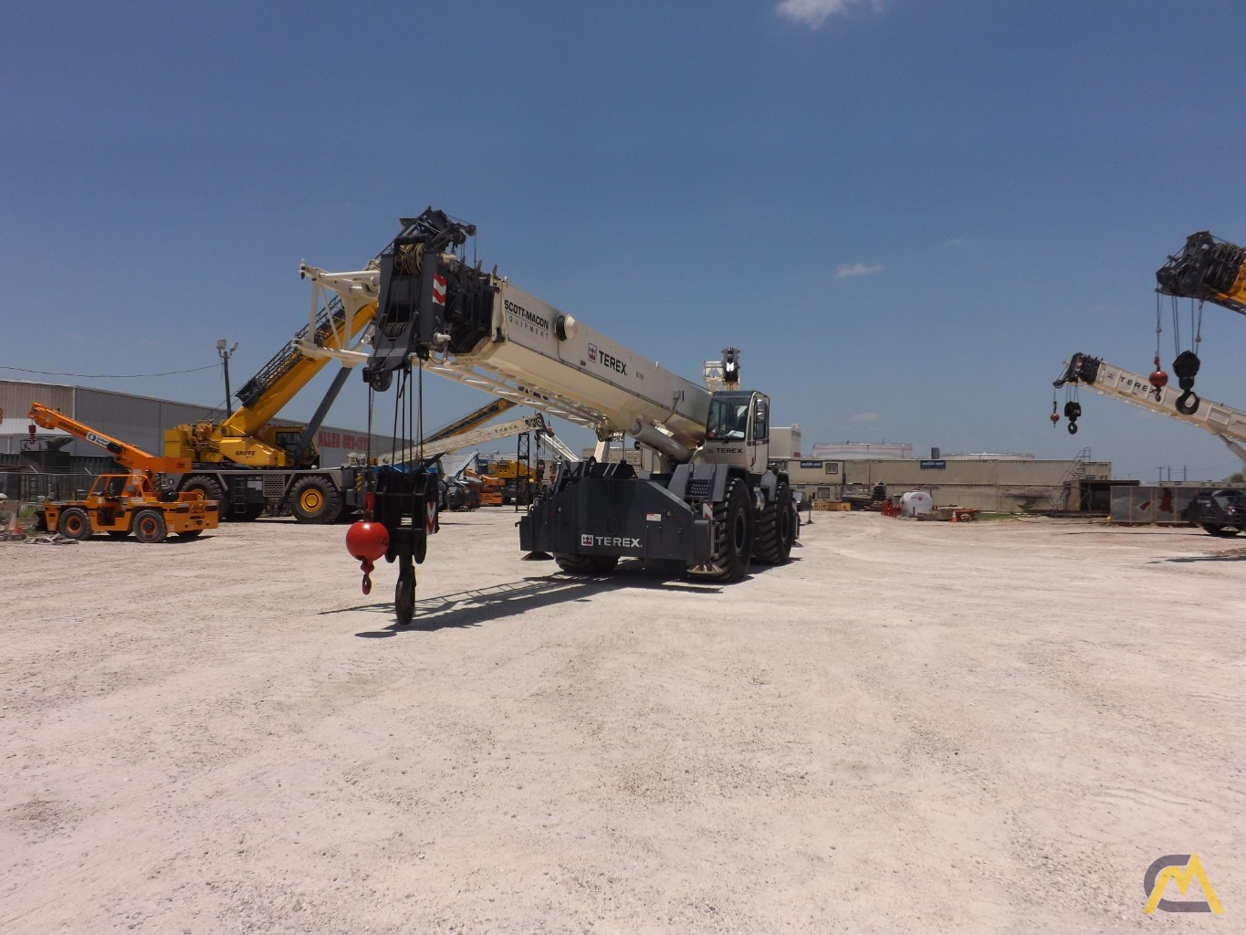 Terex RT 130 130-Ton Rough Terrain Crane For Sale or Rent Hoists ...