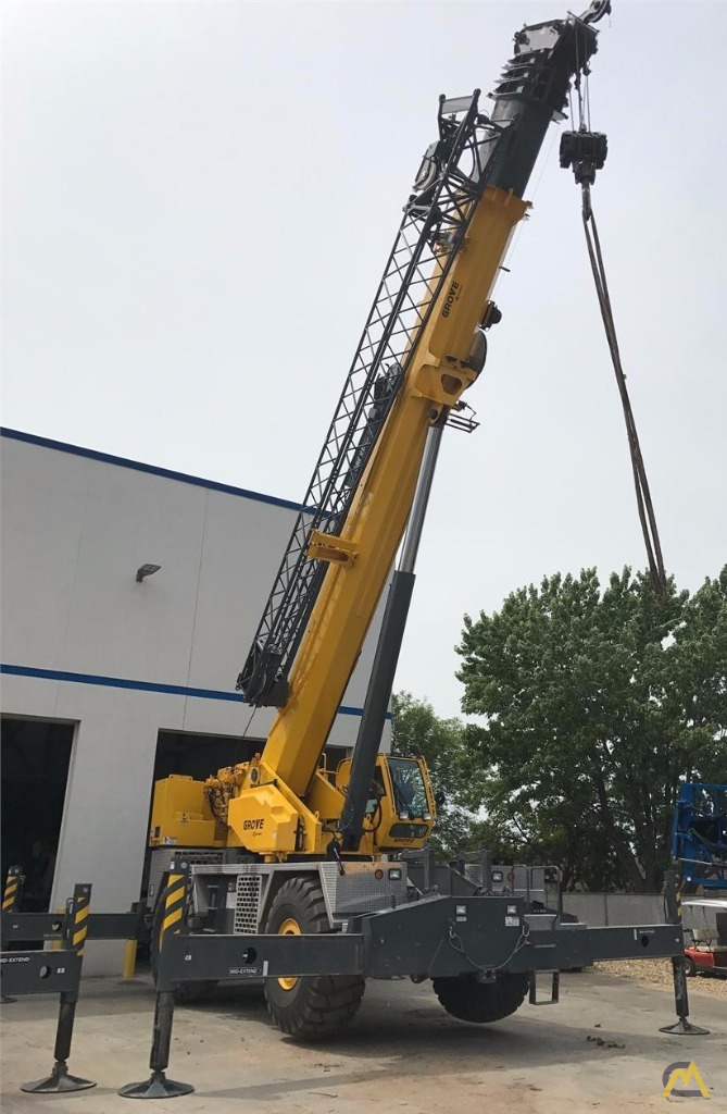 130t Grove RT9130E-2 Rough Terrain Crane For Sale or Rent Hoists ...