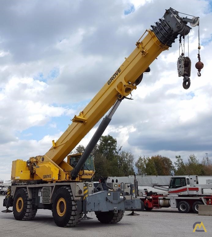 130t Grove RT9130E Rough Terrain Crane For Sale Hoists & Material ...