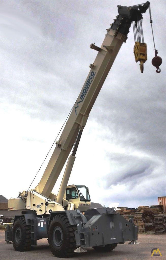 Terex RT 130 130-ton Rough Terrain Crane For Sale or Rent Hoists ...