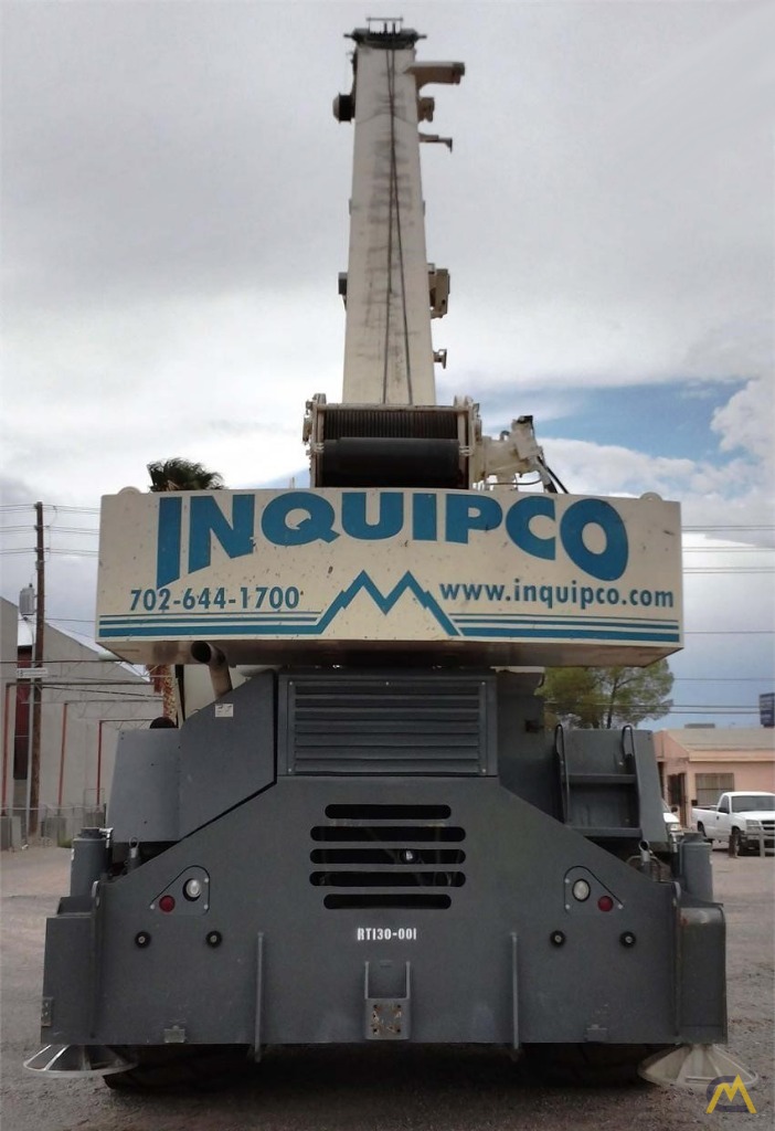 Terex RT 130 130-ton Rough Terrain Crane For Sale or Rent Hoists ...