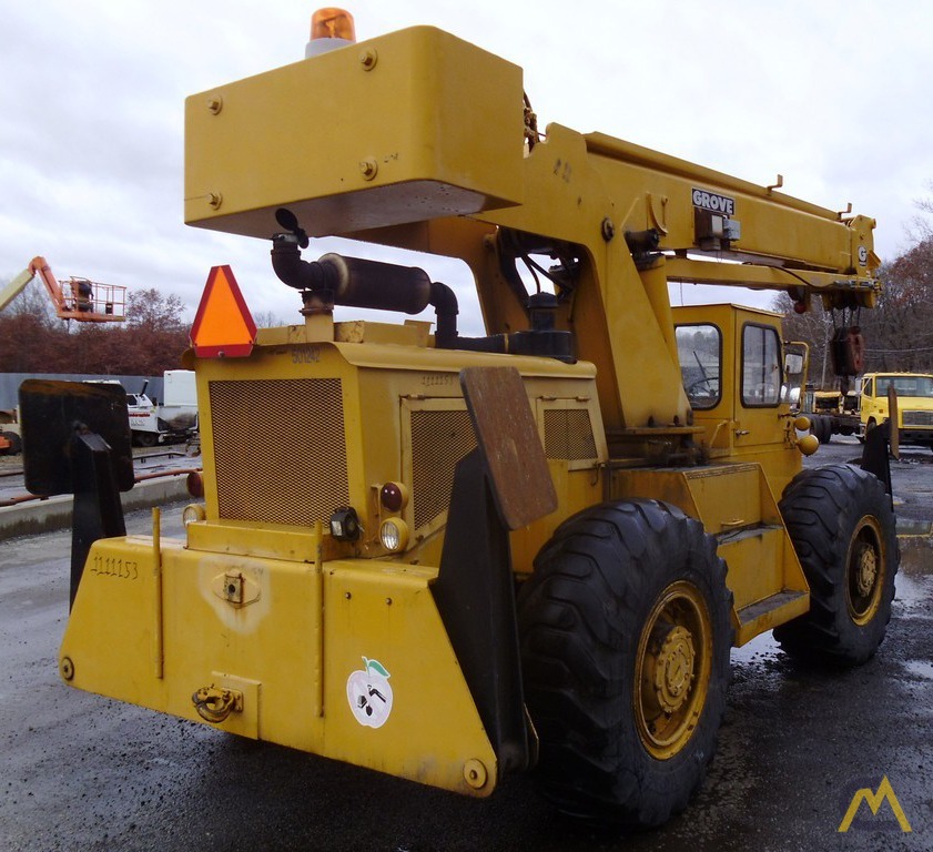 Grove RT58 14-ton Down Cab Rough Terrain Crane For Sale Hoists ...