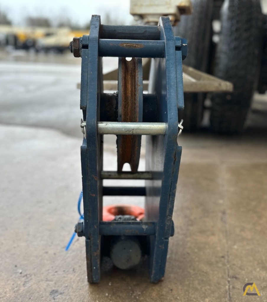 McKissick 15-ton Single Sheave 9/16 Wire Rope Hook Block For Sale ...