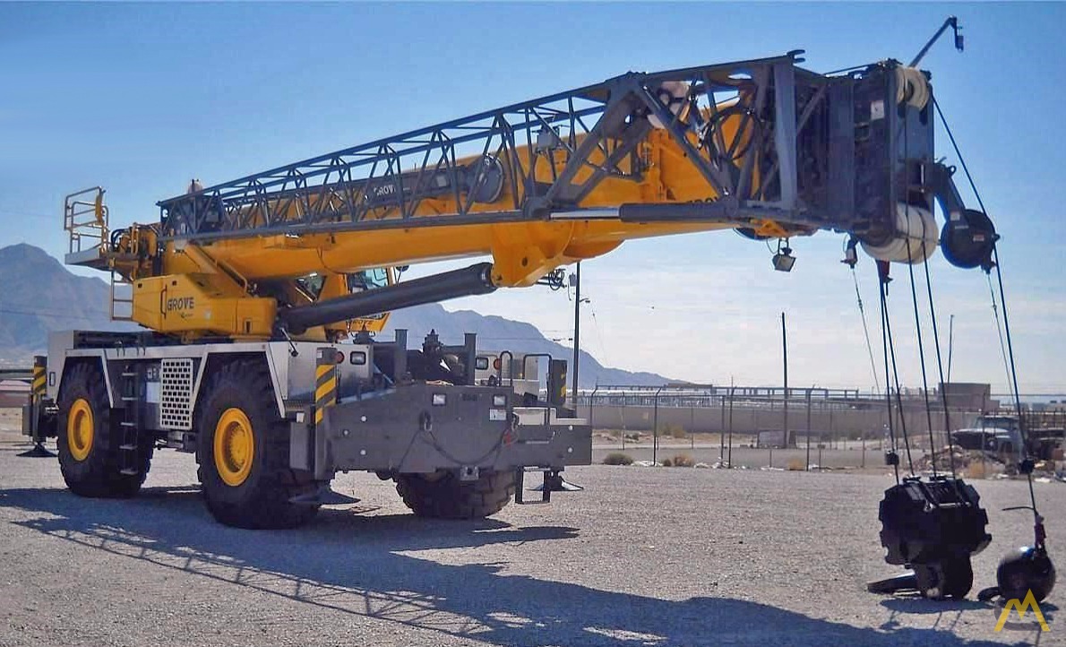 Grove RT9150E 150-ton Rough Terrain Crane For Sale or Rent Hoists ...