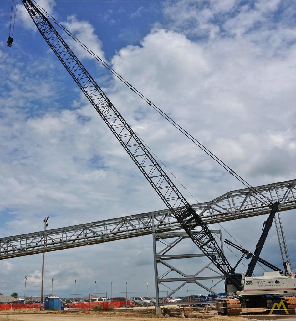 Link-Belt 238 HSL 150-Ton Lattice Boom Crawler Crane For Sale Hoists ...