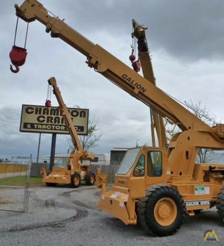 Galion 150FA 15-Ton Down Cab Rough Terrain Crane For Sale Hoists ...