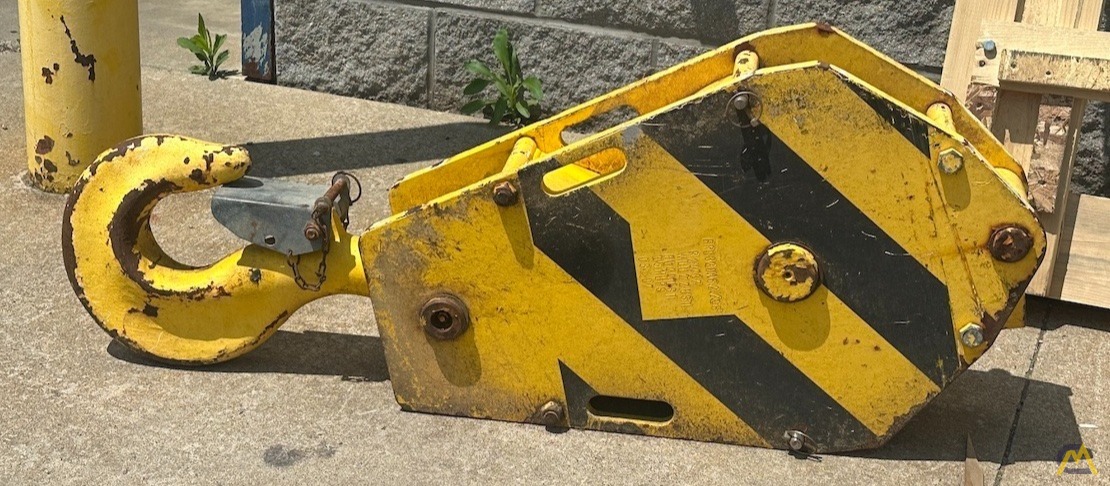 RopeBlock 16mm wire rope 2 sheave 22-ton US Hook Block For Sale Blocks ...