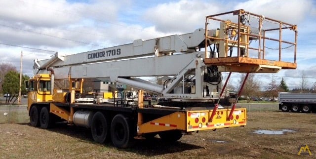 170' Condor 170-S Articulating Boom Lift For Sale Bucket Truck Aerial ...