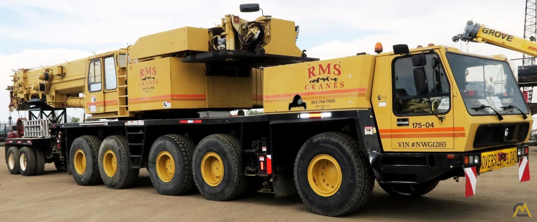175t Grove GMK 5160/5175 All Terrain Crane For Sale Hoists & Material ...