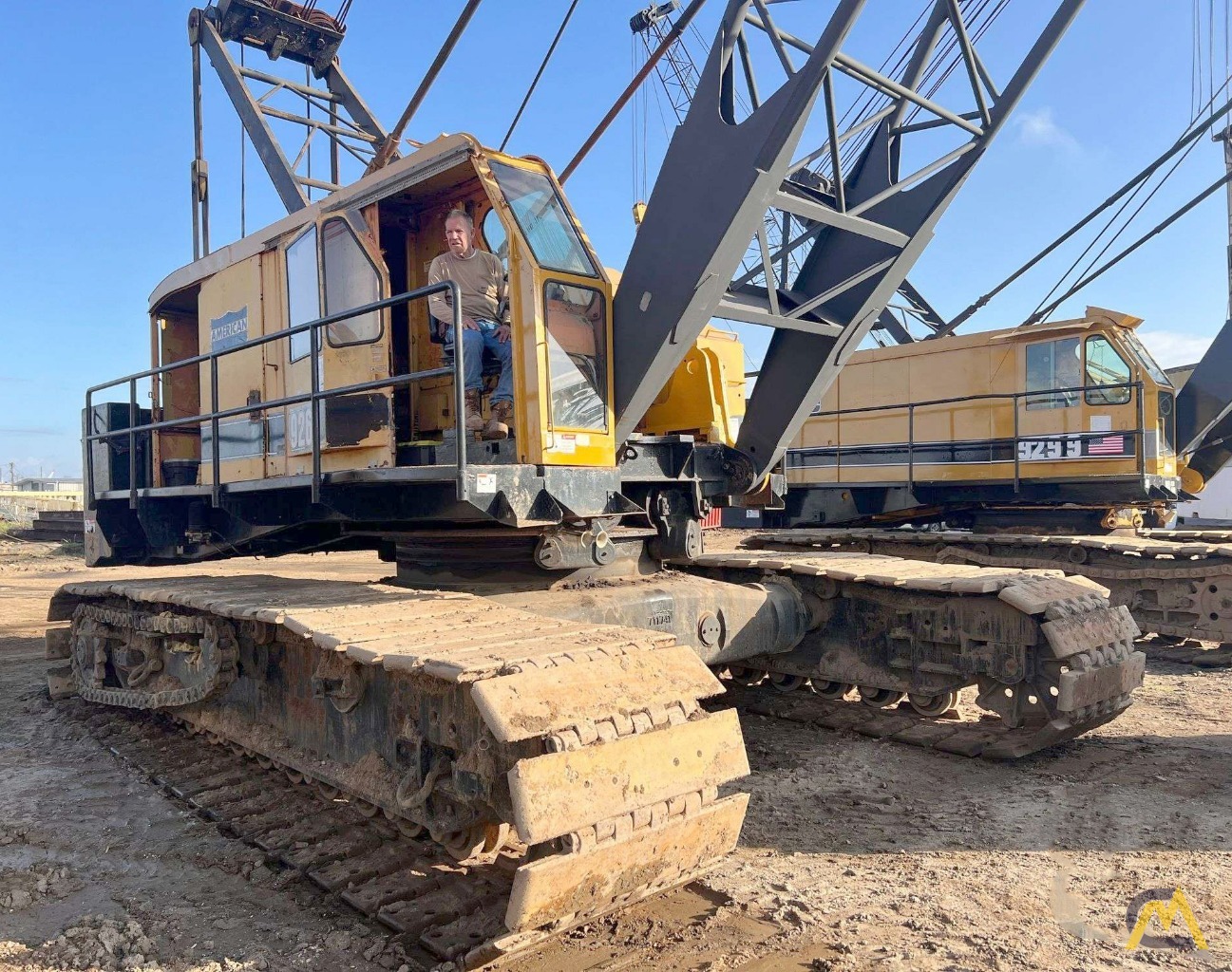 American 9260 Lattice Boom Crawler Crane For Sale Hoists & Material ...