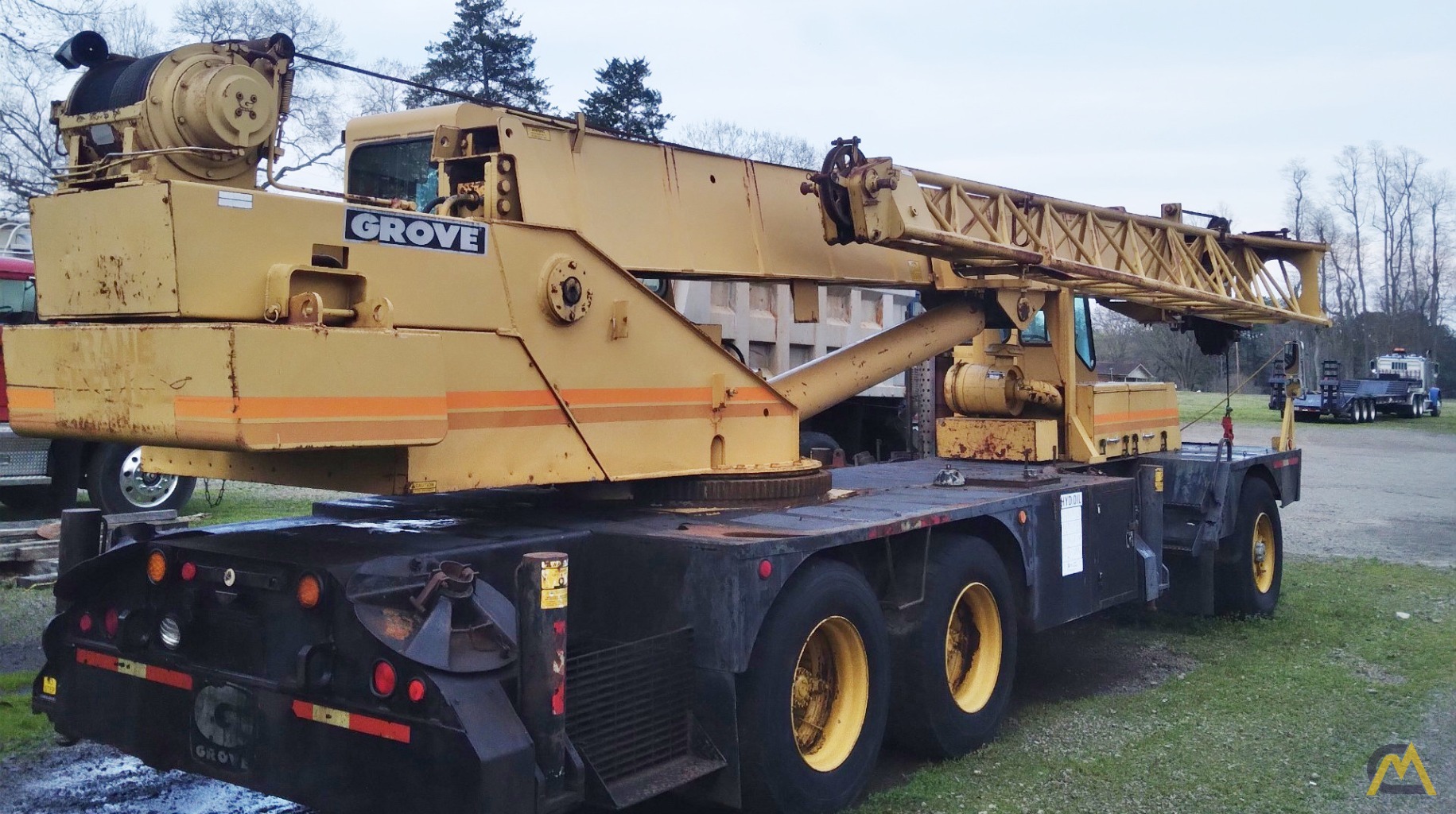 1978 Grove TMS200A 20-Ton Hydraulic Truck Crane; CranesList ID: 700 For ...