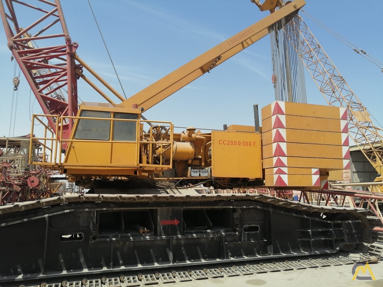 1979 Demag CC 2000 Lattice Boom Crawler Crane For Sale Hoists ...