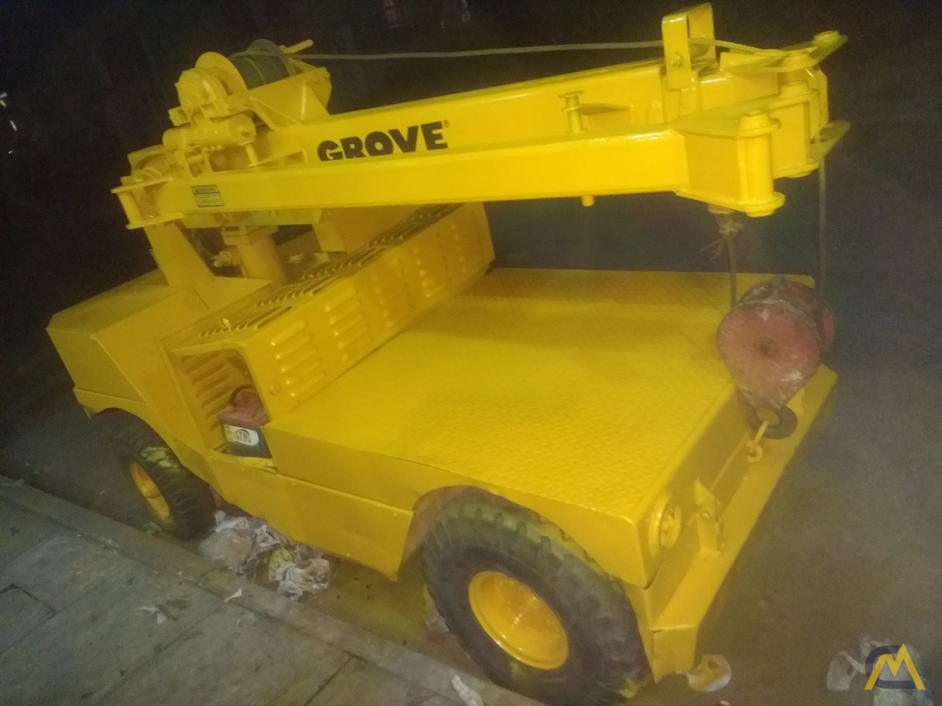 1979 Grove Stevedore S4000 2-Ton Carry Deck Crane; CranesList ID: 137 ...
