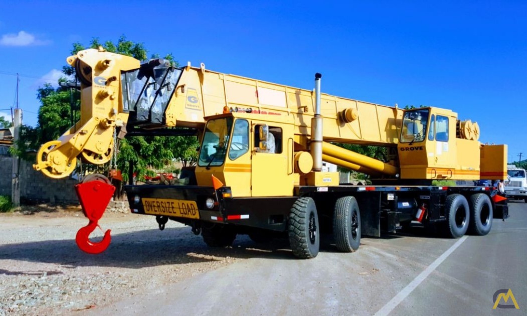 1982 Grove TMS865 65-Ton Hydraulic Truck Crane Craneslist ID: 568 For ...