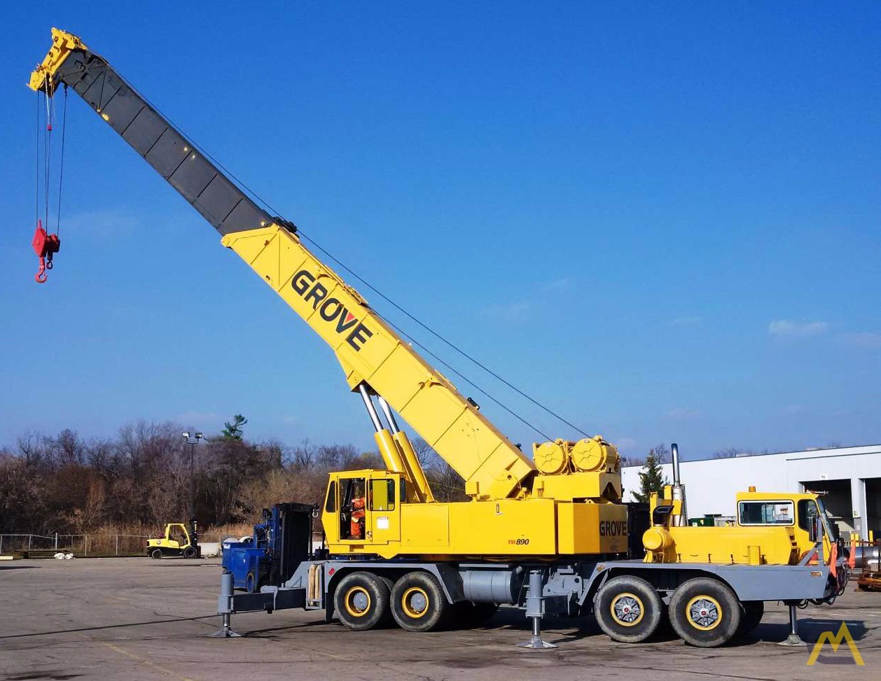 1987 GROVE TM890 For Sale or Rent Grove Truck Cranes Hoists & Material ...