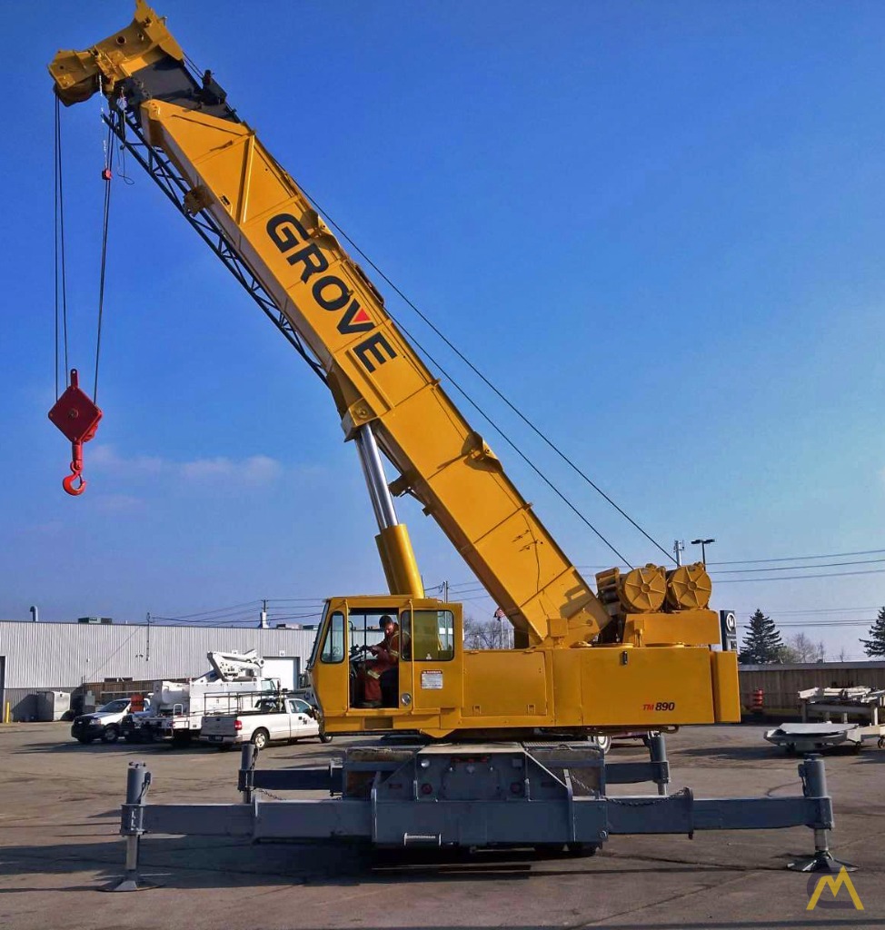 1987 GROVE TM890 For Sale or Rent Grove Truck Cranes Hoists & Material ...