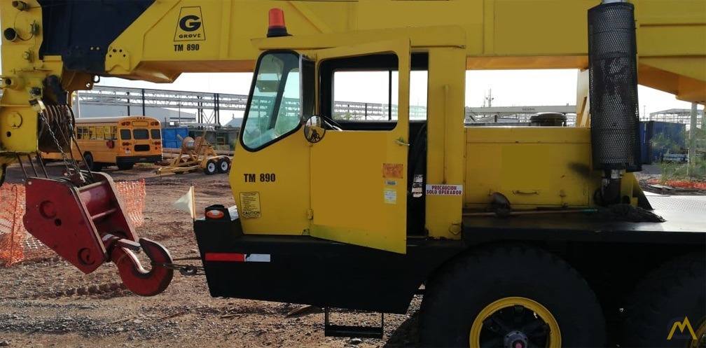 1987 Grove TM890 90-Ton Hydraulic Truck Crane CranesList ID: 571 For ...