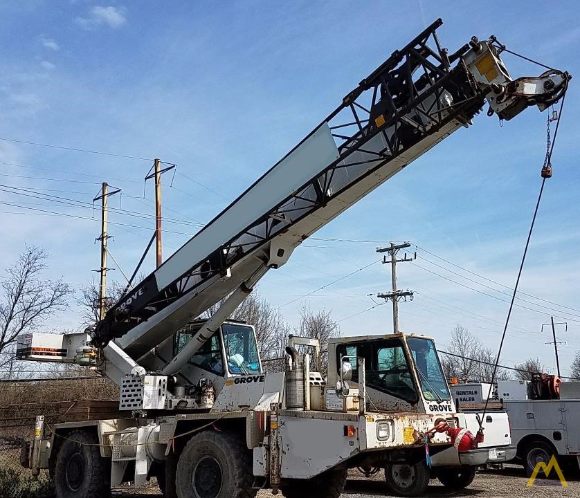 1989 GROVE AT422 For Sale Grove All Terrain Cranes Hoists & Material ...