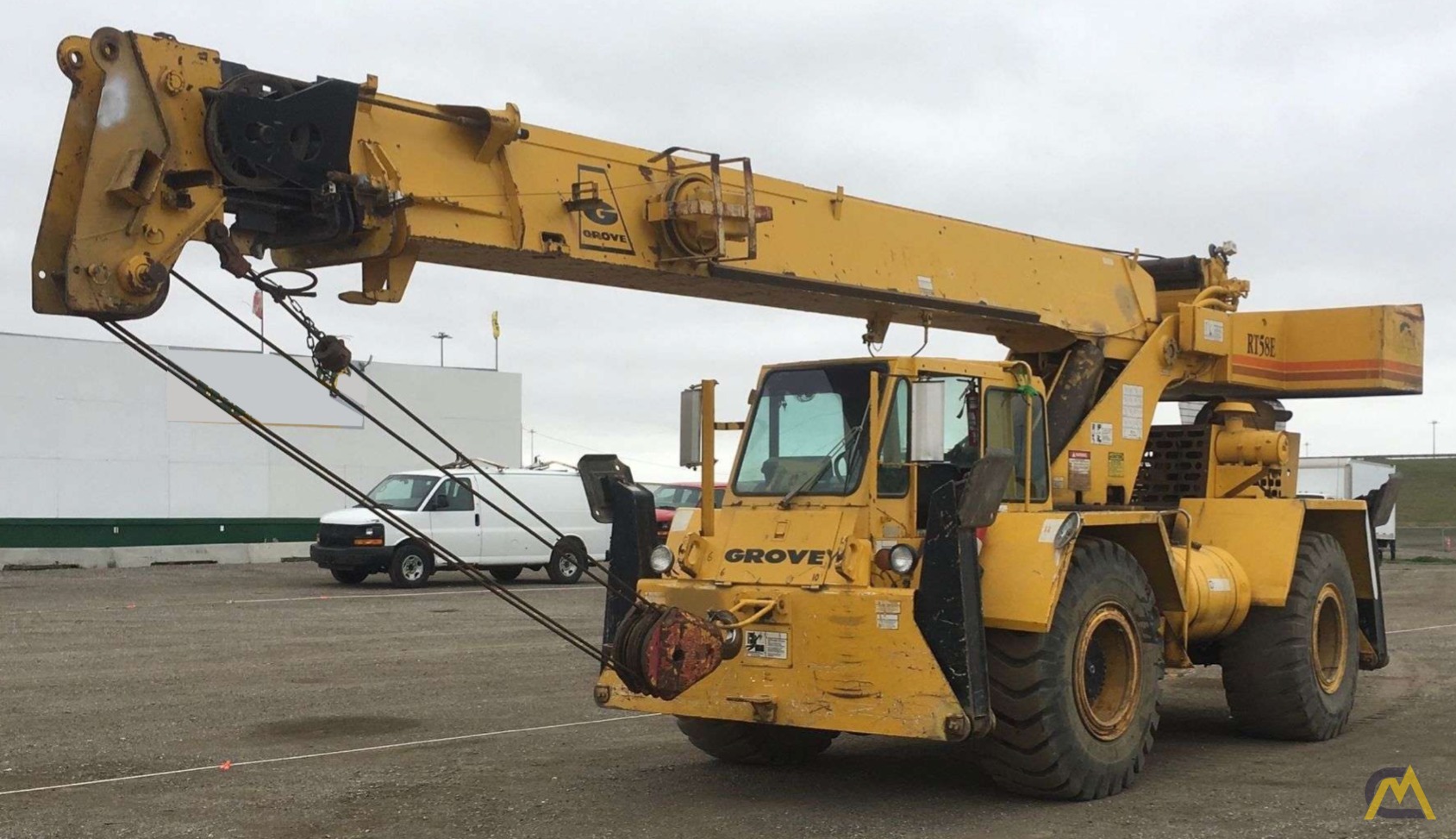 1991 Grove RT58E 20-Ton Rough Terrain Crane; CranesList ID: 820 For ...
