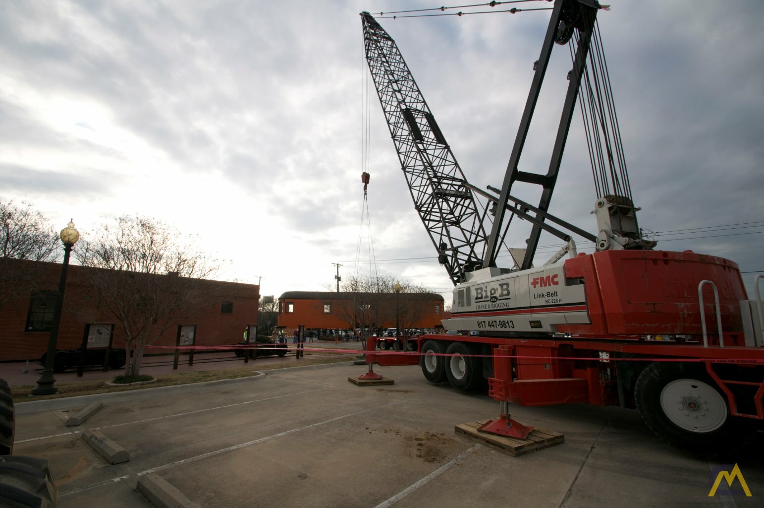 1992 Link-Belt HC-228H 125-Ton Lattice Boom Truck Crane For Sale or ...