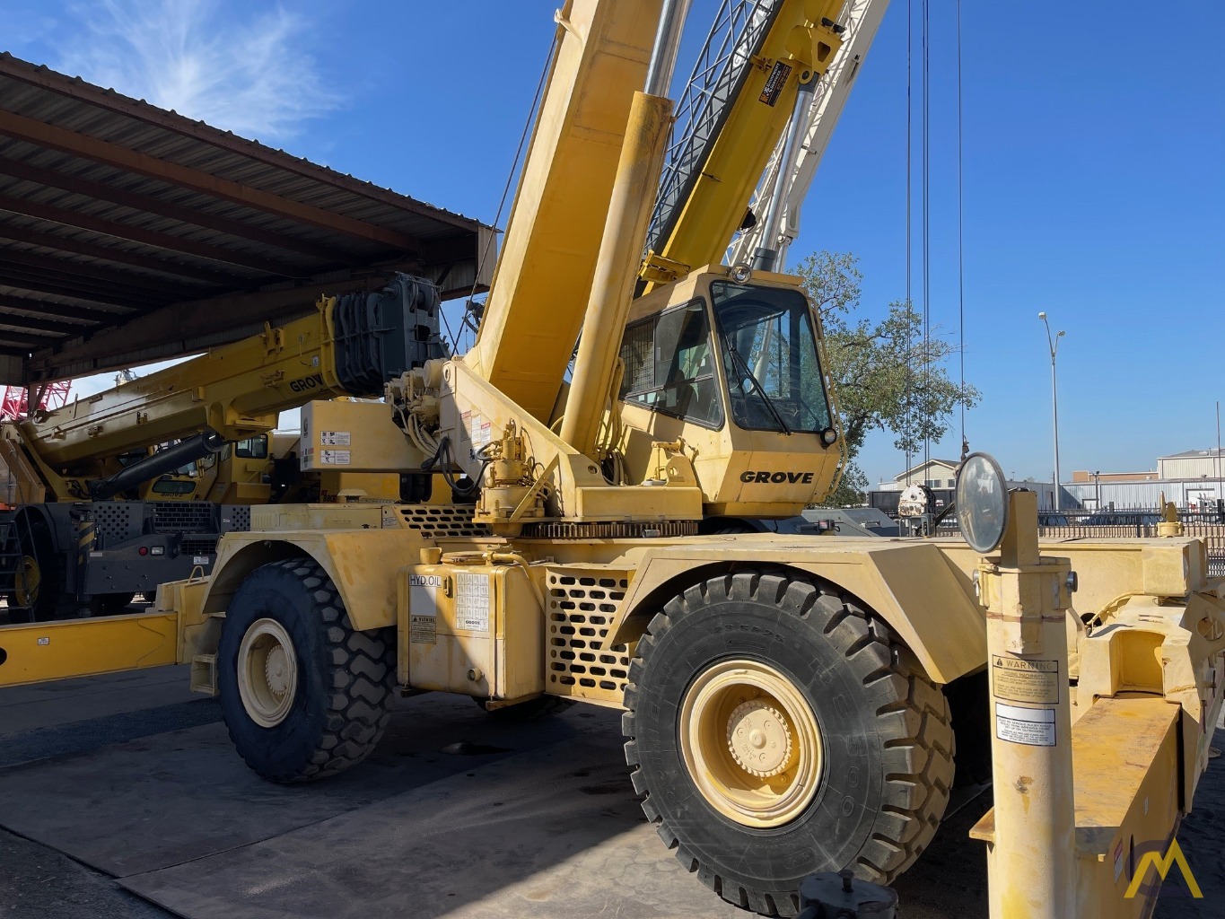 Grove RT635C Rough Terrain Crane For Sale Hoists & Material Handlers ...