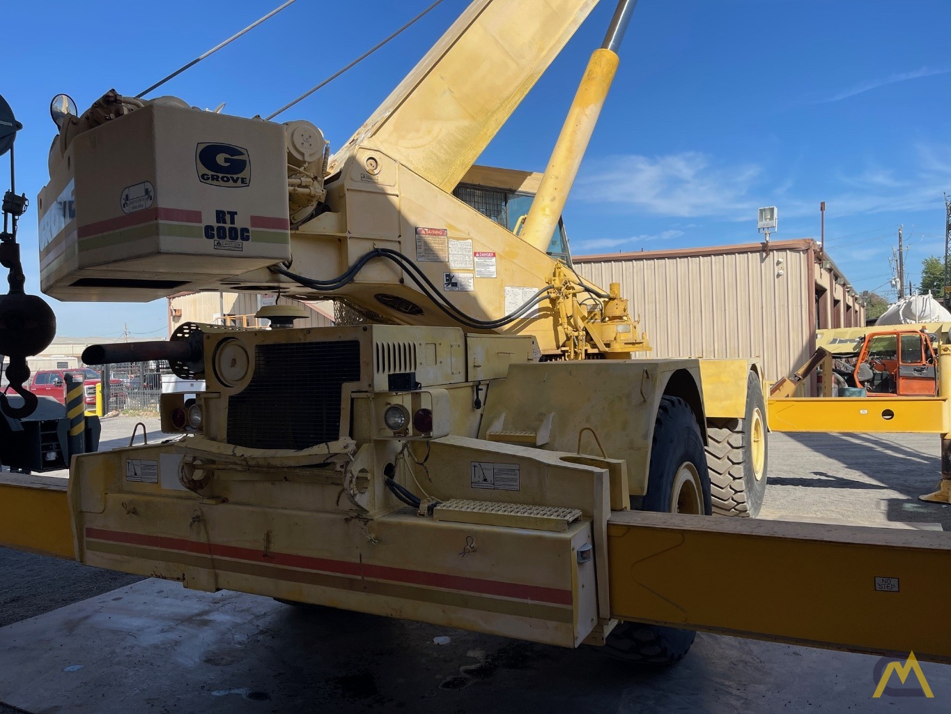 Grove RT635C Rough Terrain Crane For Sale Hoists & Material Handlers ...