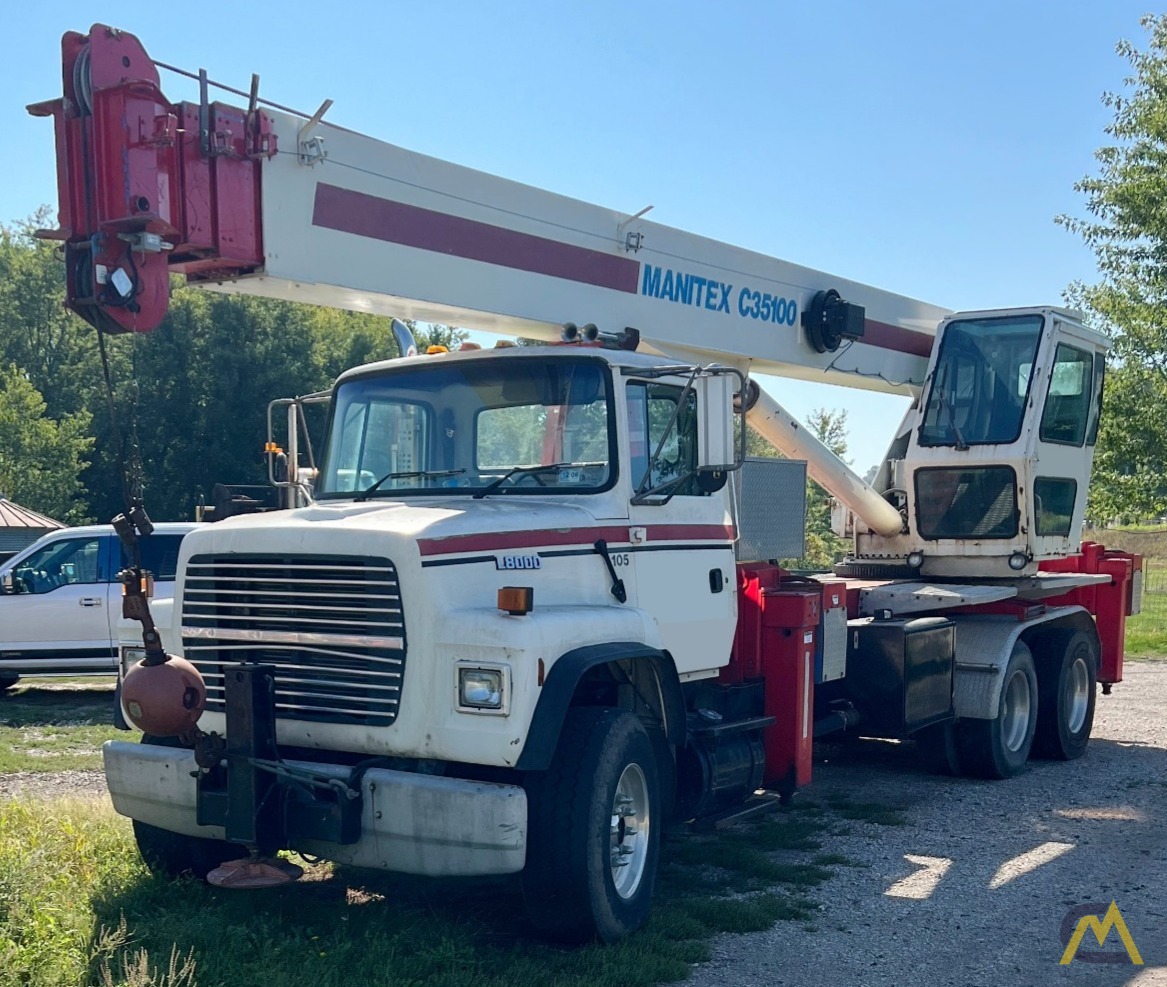 1995 Manitex C35100 Boom Truck Crane; CranesList ID: 865 For Sale ...