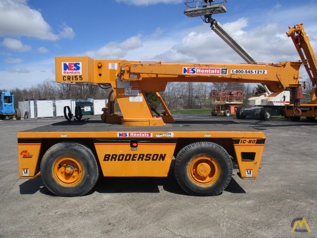 1997 Broderson IC80-2E 8-Ton Carry Deck Crane; CranesList ID: 225 For ...