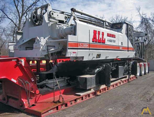 1998 Link-Belt LS-248HII 200-Ton Lattice Boom Crawler Crane For Sale ...