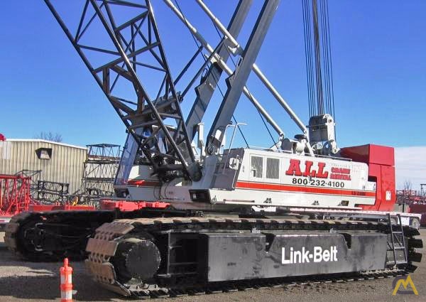 1998 Link-Belt LS-248HII 200-Ton Lattice Boom Crawler Crane For Sale ...