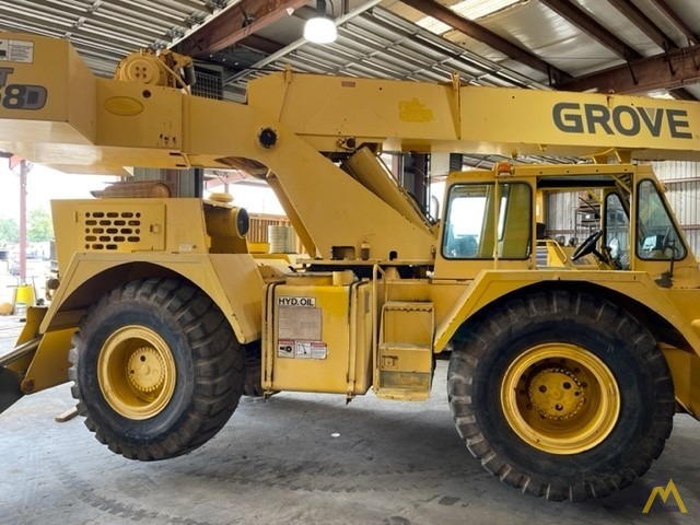 1999 Grove RT58D 20-Ton Down Cab Rough Terrain Crane For Sale Hoists ...