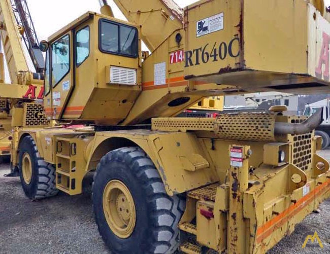 1999 GROVE RT640C For Sale Grove Rough Terrain Cranes Hoists & Material ...