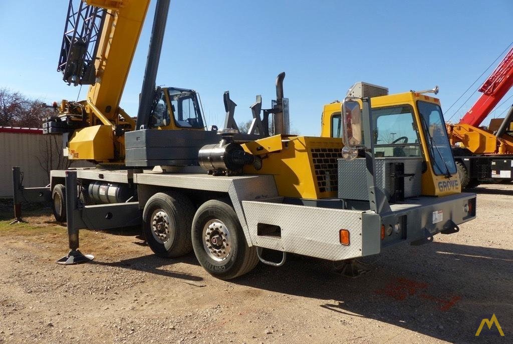 Grove TMS900E 90-Ton Telescopic Boom Truck Crane For Sale Hoists ...