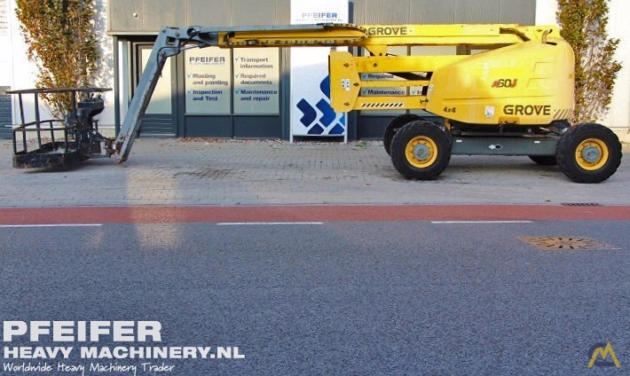 20.2m Grove A60J Articulating Boom Lift For Sale Lifts-Articulating ...