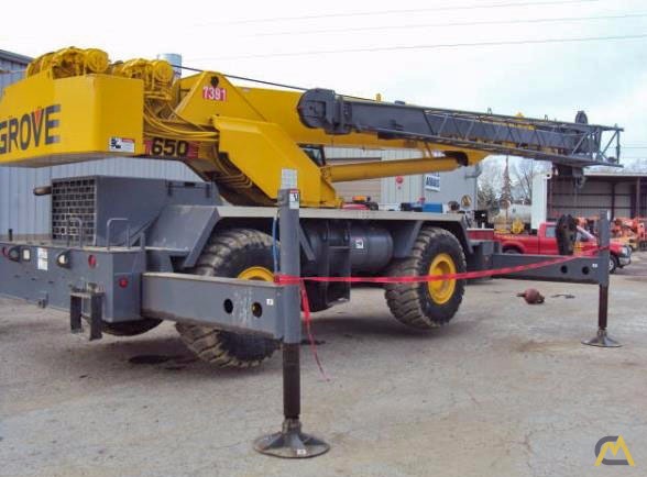 2000 GROVE RT650E For Sale Grove Rough Terrain Cranes Hoists & Material ...