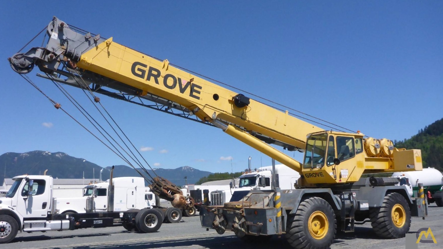 2000 Grove RT650E 50-Ton Rough Terrain Crane; CranesList ID: 433 For ...
