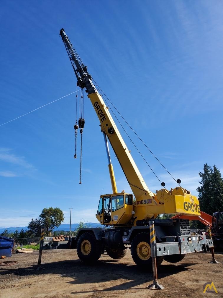 2000 Grove RT650E 50-Ton Rough Terrain Crane; CranesList ID: 433 For ...